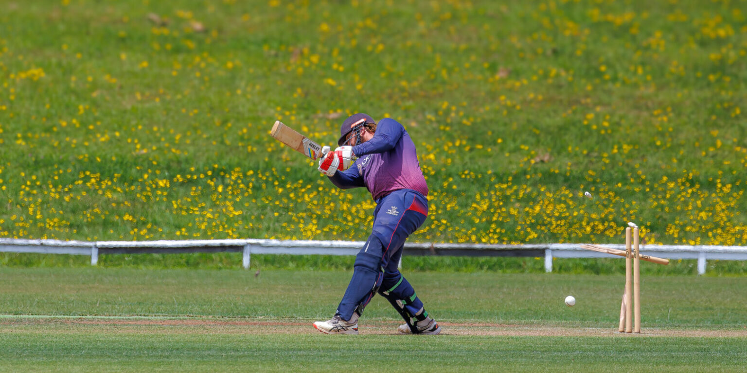 Bowled! - © Steve Bradley - Rotorua Camera Club